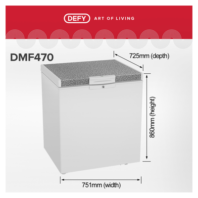 Defy 195L White Chest Freezer DMF470 | Smart Price Specials | PnP Home