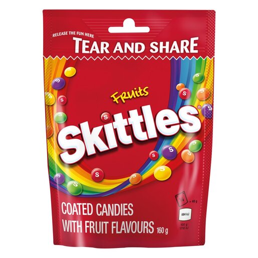 Skittles Chewy Candy Fruits 160g | PnP