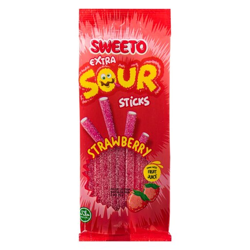 Sweeto Strawberry Sticks 75g | PnP