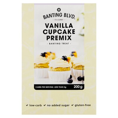 Banting Blvd Vanilla Cupcake Premix 200g | PnP