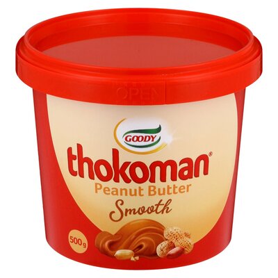 Thokoman Peanut Butter Smooth 500g | PnP