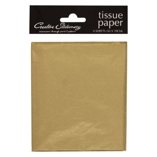 Entertainers Decor Metallic Tissue Paper 4 Pack | PnP