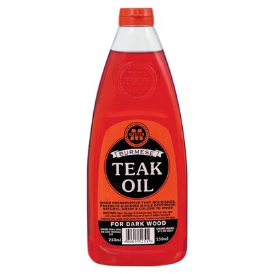 Master Burmese Teak Oil for Dark Wood 250ml | Smart Price Specials ...