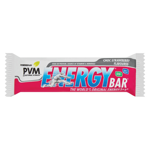 PVM Choc Strawberry Energy Bar 45g | PnP