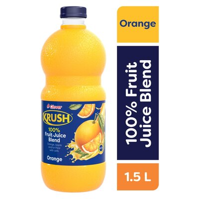 Clover Krush Fruit Juice Blend 100% Orange 1.5L | PnP