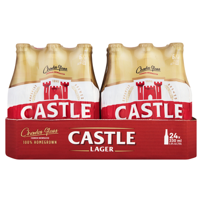 Castle Lager Local Beer 24 x 330ml | Smart Price Specials | PnP Home