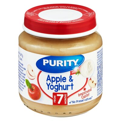 Purity Jar Apple & Yoghurt 125ml from 7 Months | PnP