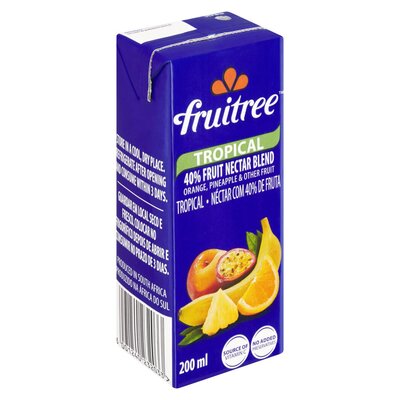 Fruitree 40% Fruit Nectar Blend Tropical 200ml | PnP