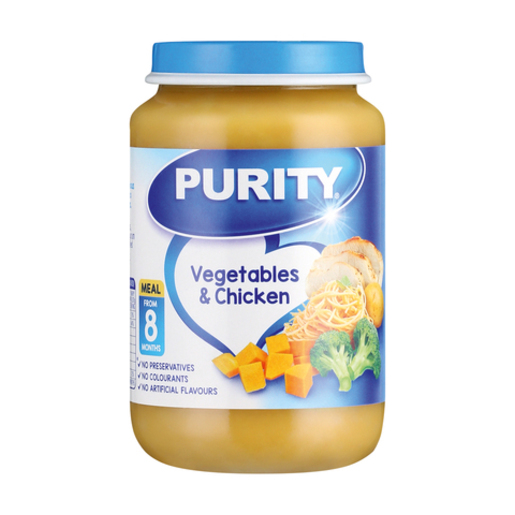 Purity 3rd Vegetables & Chicken 200ml from 8 Months x 6 | PnP