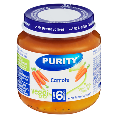 Purity Carrots 125ml from 7 Months 125ml | PnP