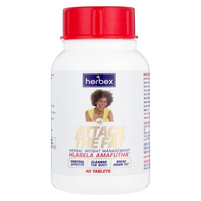 Herbex Attack The Fat Tabs 40ea | PnP