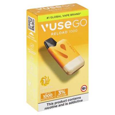 Vuse Go 1000 3% Grape Ice Reload Kit | PnP