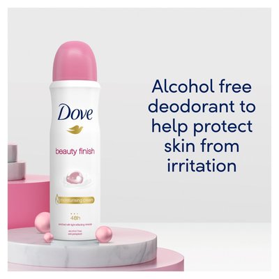 Dove Beauty Finish Antiperspirant Deodorant Body Spray 150ml | PnP