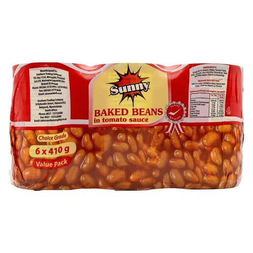 Sunny Baked Beans 410g 6 Pack | PnP