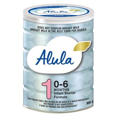 Alula Stage 1 Infant Starter Formula 900g | PnP