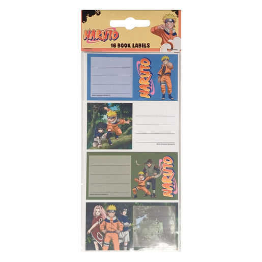 Creative Naruto 16 Book Labels | PnP