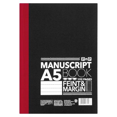 Croxley A4 192 Page Counter Book Quad & Margin | PnP