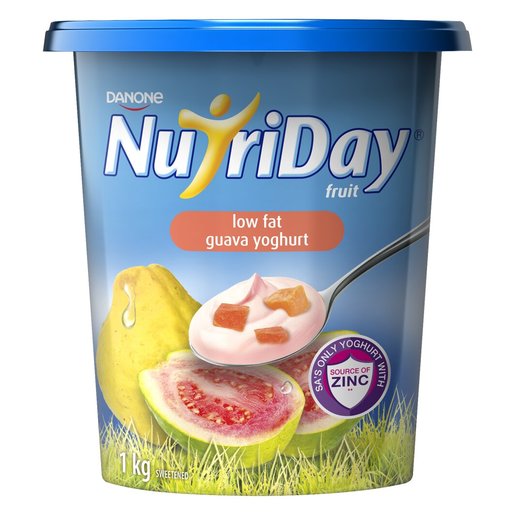 Danone Nutriday Low Fat Guava Yoghurt 1kg | PnP
