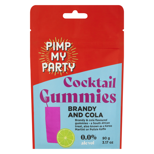 Pimp My Cocktail Brandy & Cola Flavoured Gummies 90g | PnP