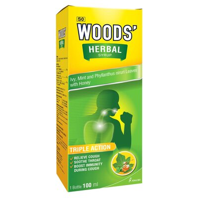 Woods Herbal Cough Syrup 100ml | PnP