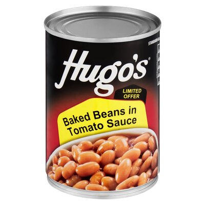 Hugo's Baked Beans In Tomato Sauce 410g | PnP