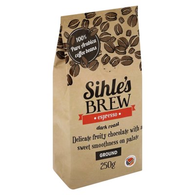 Sihle's Brew Espresso Ground Coffee 250g | PnP