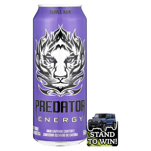 Predator Purple Rain Energy Drink 500ml | PnP