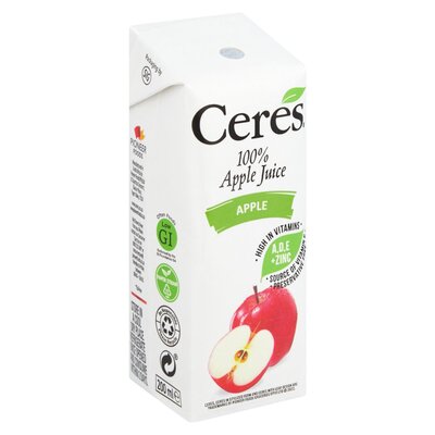 Ceres 100% Apple Fruit Juice 200ml | PnP
