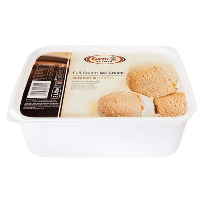 Gatti Ice Cream Full Cream Vanilla Caramel 2L | PnP