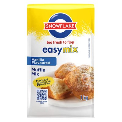 Snowflake Easy Mix Vanilla Flavoured Muffin Mix 1kg | Smart Price ...