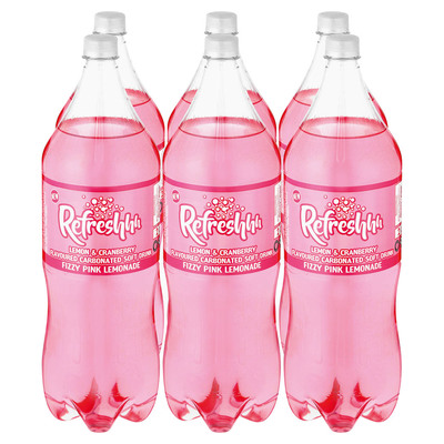 Refreshhh Fizzy Pink Lemonade 6 x 2L | PnP
