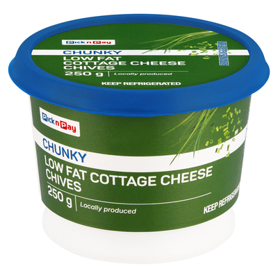 PnP Low Fat Chunky Chives Cottage Cheese 250g | Smart Price Specials ...