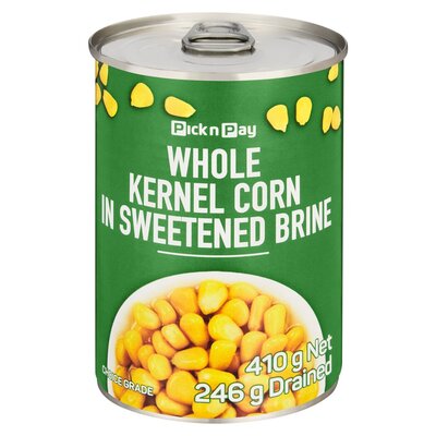PnP Whole Kernel Corn 410g | PnP