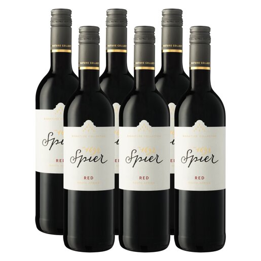 Spier Signature Collection Cabernet Sauvignon Merlot Shiraz Red Blend 6 ...
