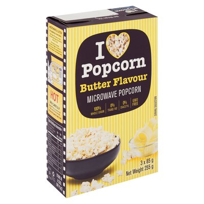 Pop Me Butter Blaze Flavoured Microwave Popcorn 340g | PnP