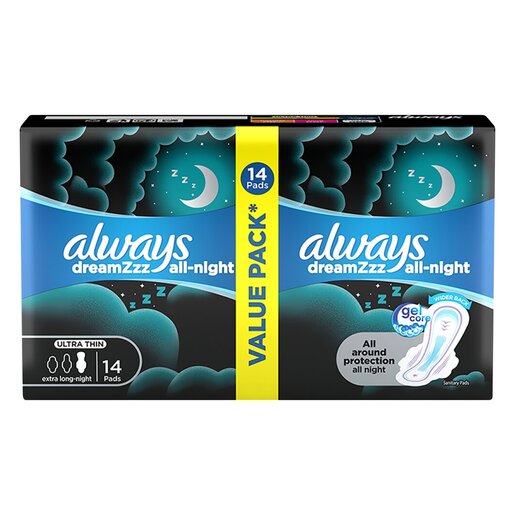 Always Ultra Sanitary Pads Night 14 Pack | Smart Price Specials | PnP Home