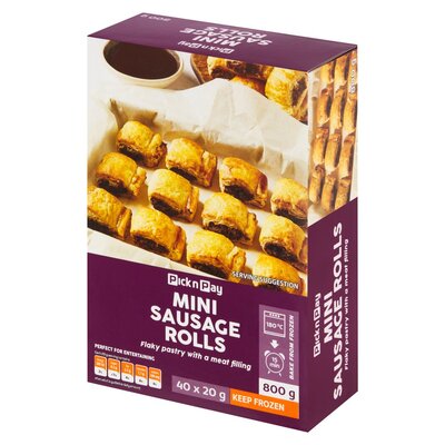 PnP Mini Sausage Rolls 40 Pack 40 Pack | PnP