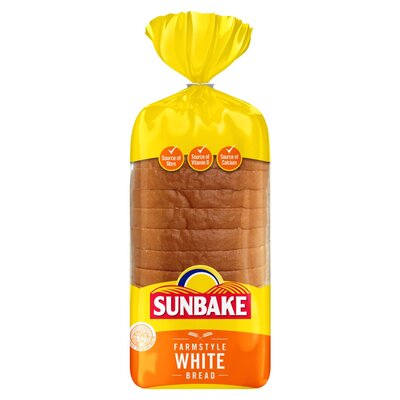 Sunbake Farmstyle White Sliced Bread 700g | PnP