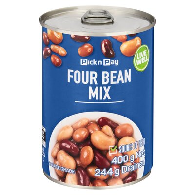 PnP Live Well Four Bean Mix 400g | PnP