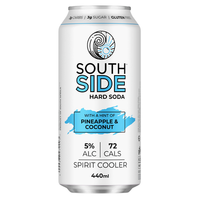South Side Pineapple & Coconut Spirit Cooler 6 x 440ml | PnP