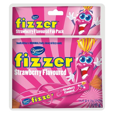 Beacon Mini Fizzer Strawberry 100 Pack | PnP