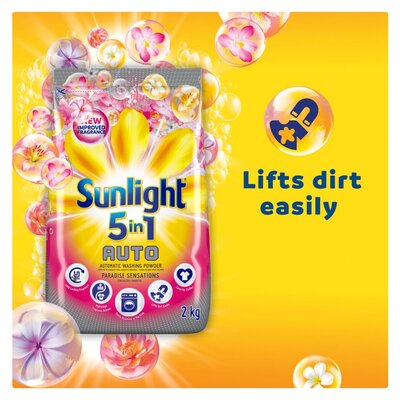 Sunlight Paradise Sensations 5in1 Automatic Washing Powder 2kg | PnP