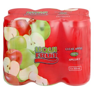 Liqui-Fruit Long Life Fruit Juice Apple 300ml x 6 | PnP