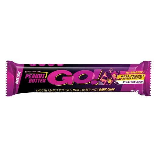 Peanut Butter Go Dark Choc Bar 50g | PnP