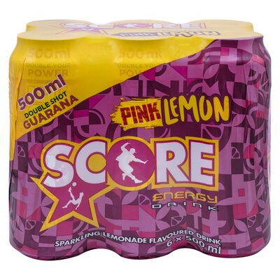 Score Pink Lemonade 500ml x 6 | PnP
