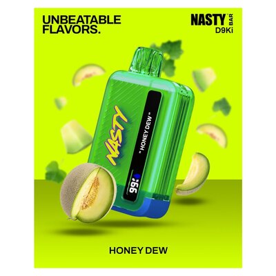 Nasty Honeydew 5.0% Rechargeable 9000 Puffs Disposable Vape | PnP