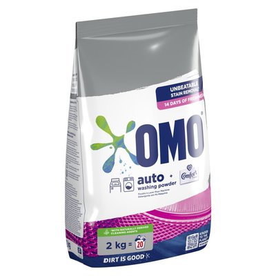 Omo Stain Removal Auto Washing Powder Detergent with Comfort Freshness ...