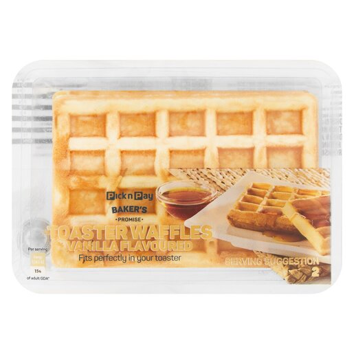 PnP Vanilla Toaster Waffle 2 Pack | PnP