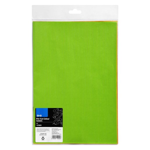 PnP A4 Pre Cut Colour Covers 10 Piece | Smart Price Specials | PnP Home