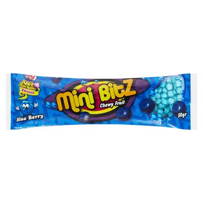 Ama Bombom Mini Bitz Wild Berry Flavour Chewy Fruit Sweets 50g | PnP